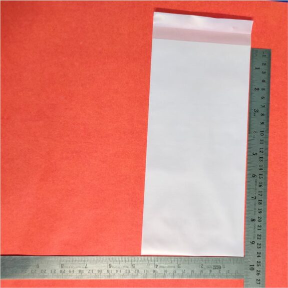 Medical Record Cover Milky White, Size 4.5″x9.5″
