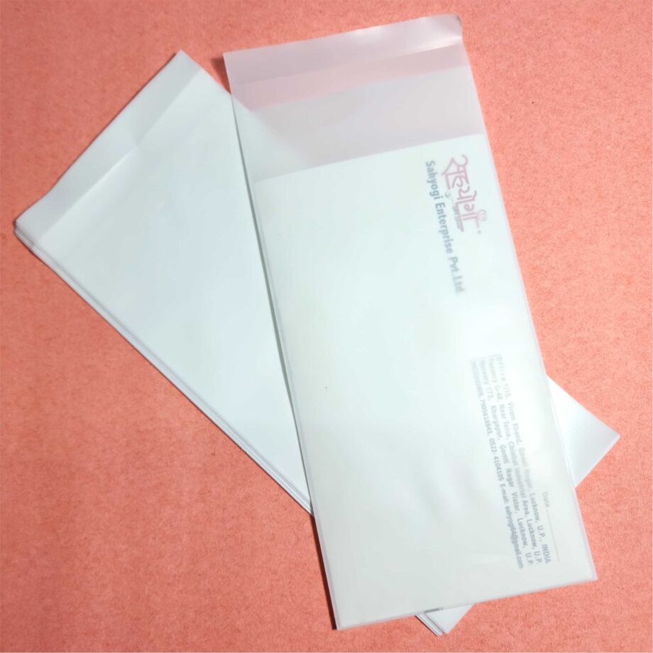 Medical Record Cover Milky White, Size 4.5″x9.5″