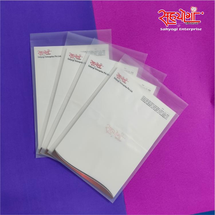 A4 Polybag Transparent, Size 9″x12″